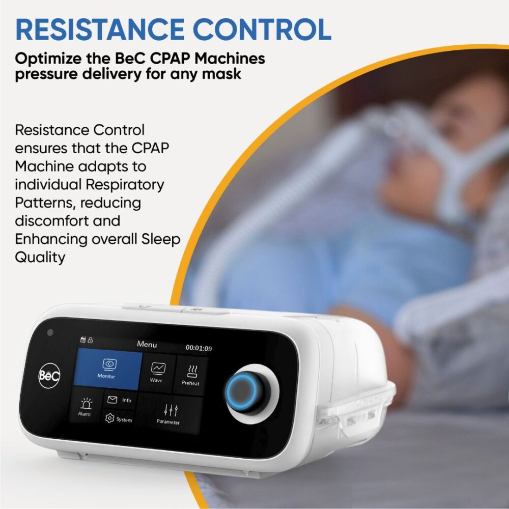 BeC CPAP Machine – Advanced Sleep Therapy Device with Whisper-Quiet ...